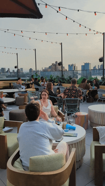Sunset Sips at a New Rooftop Lounge